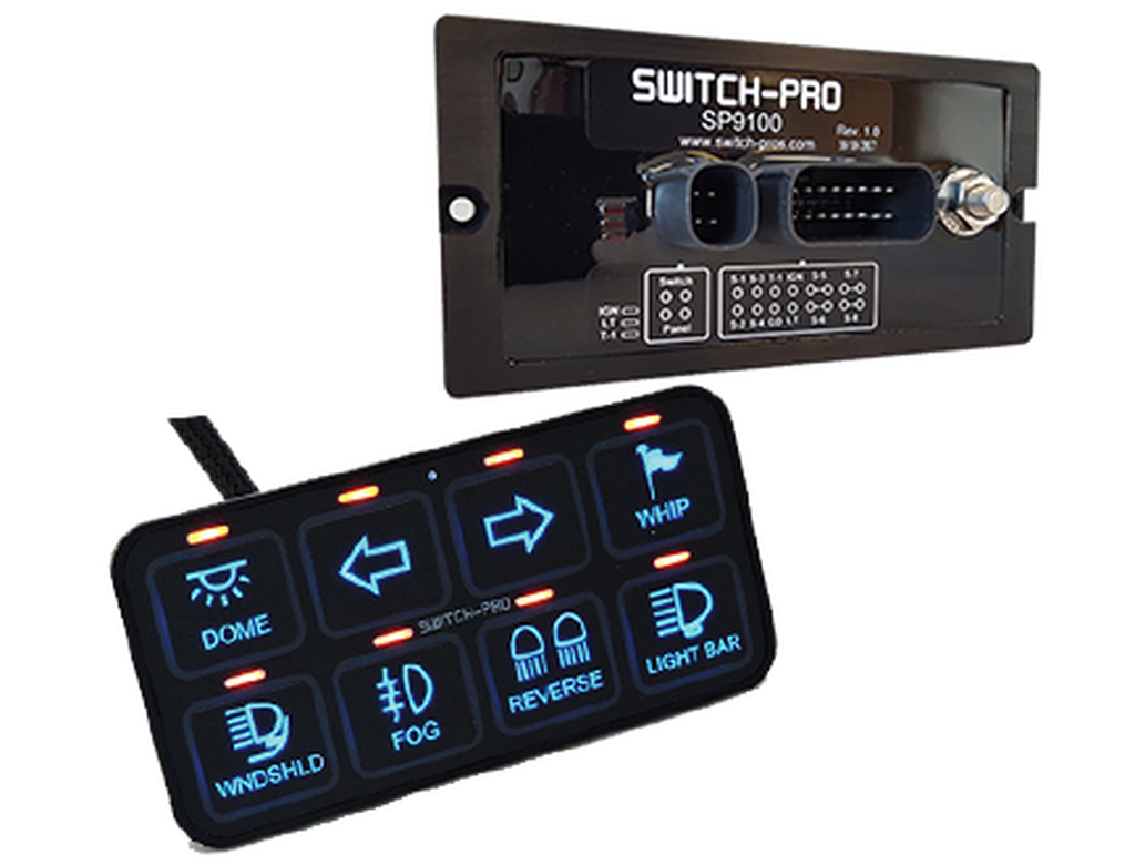 Vehicle Accessory 8 Switch Control System - Overland Outfitters