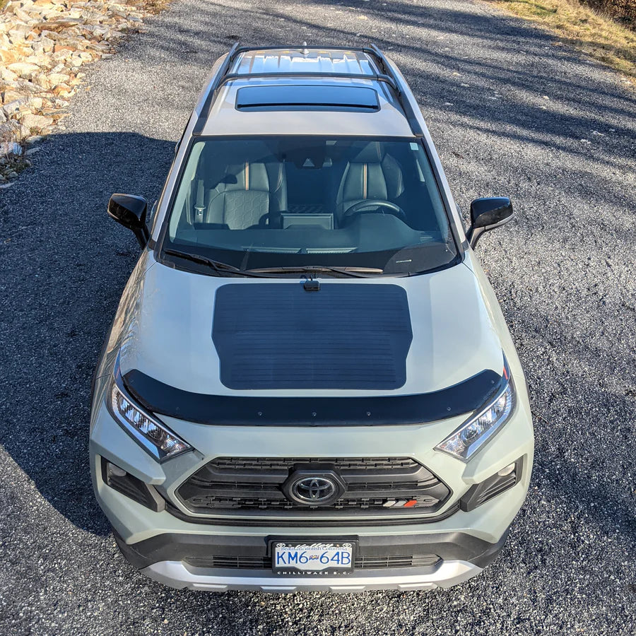 Cascadia 4x4 2019+ Rav4 VSS System - 90 Watt Hood Solar Panel ...